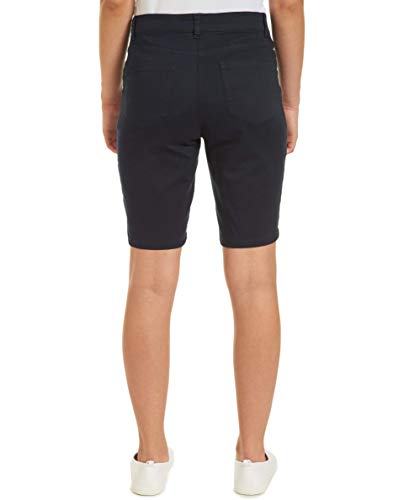 Nautica womens Uniform Stretch Bermuda Shorts, Navy, 13 US
