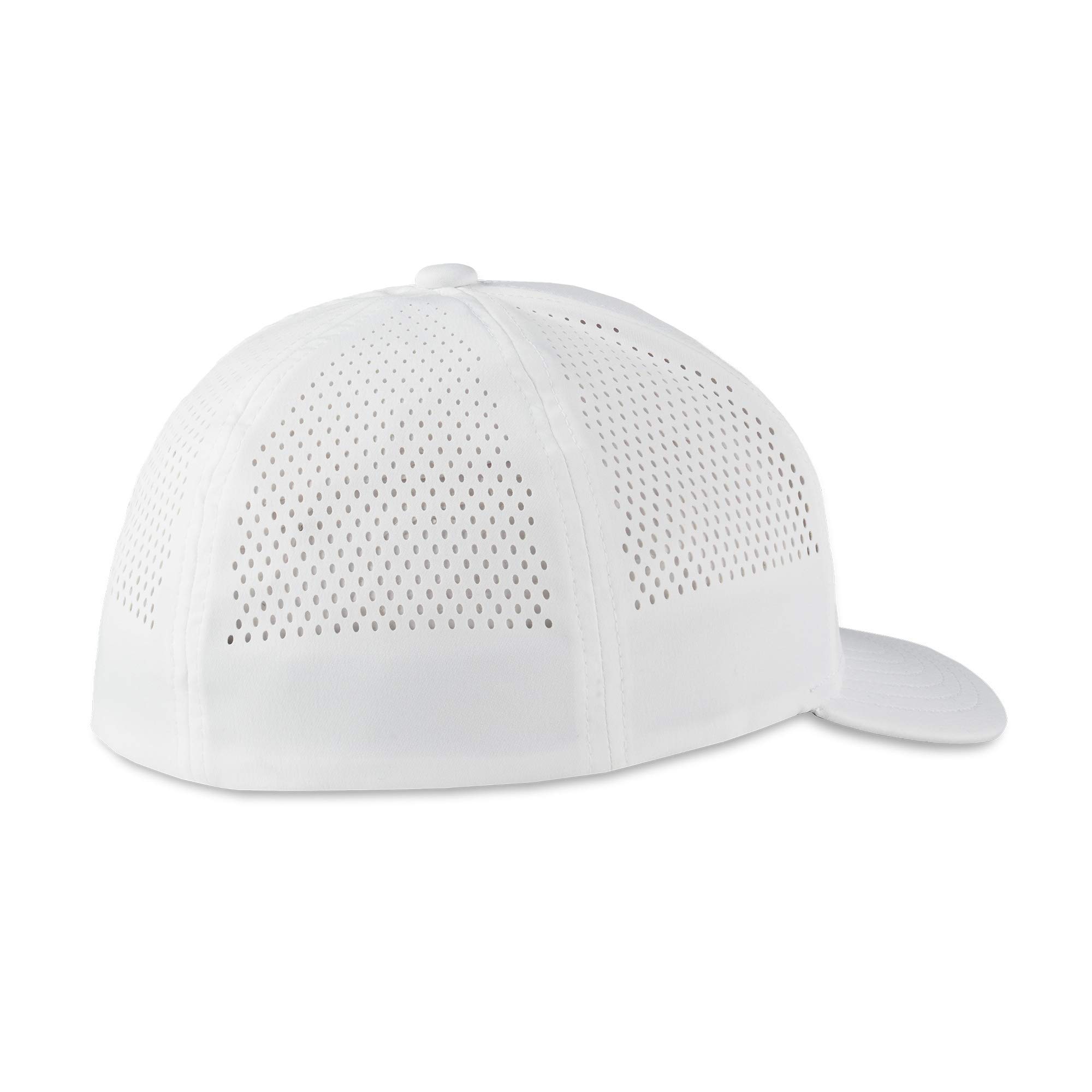 Callaway mens Riviera Hat, White/Black, Small-Medium US