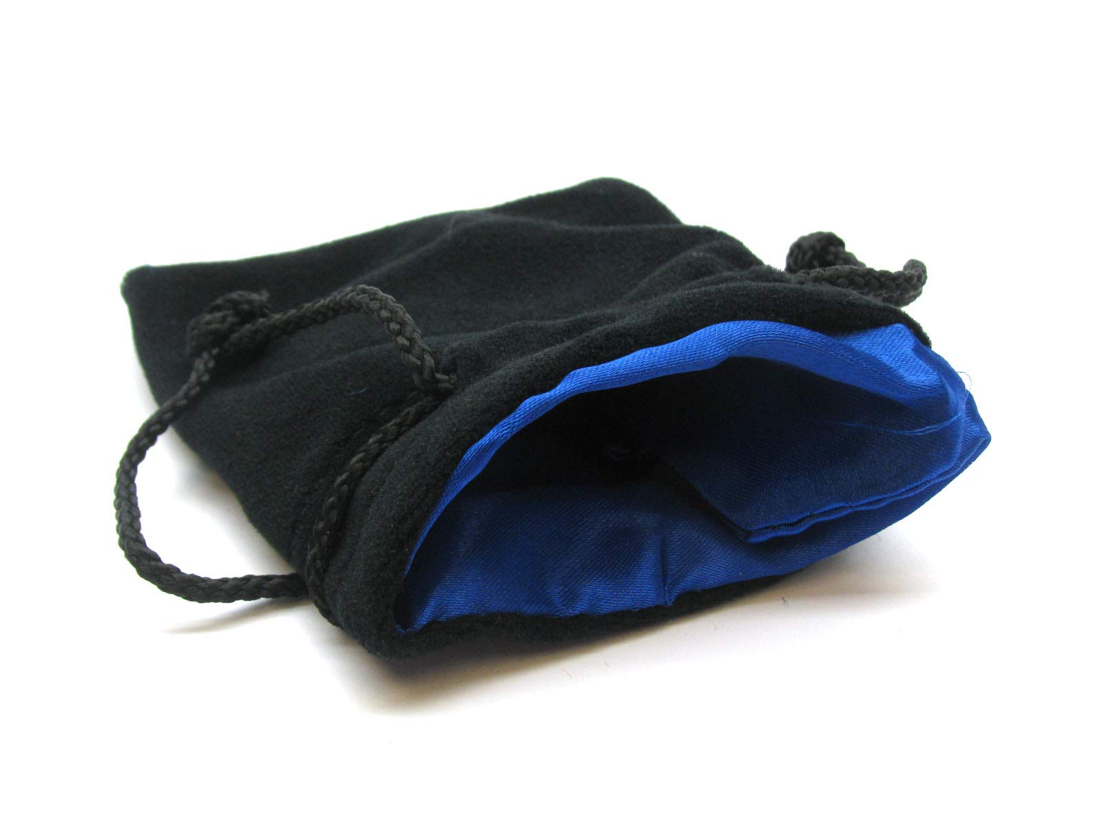 Koplow Games Blue Black Velvet Small Dice Bag
