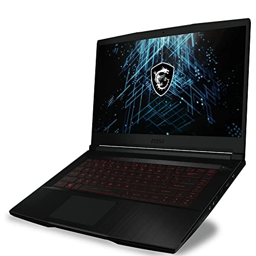 MSI GF63 Thin Gaming Laptop, 15.6'' FHD 144Hz IPS Display, 11th Gen Core i5-11400H(Beats i7-10750H), GeForce RTX 3050 4GB, 32GB RAM,1TB SSD, USB-C,HDMI, RJ45, WiFi 6, Win 11,Black (11UC-692US)