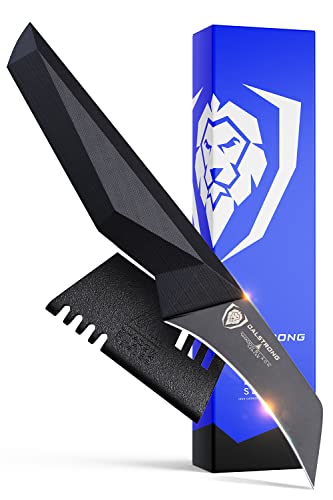 Dalstrong Bird's Beak Paring Knife - 2.75 inch- Shadow Black Series - Black Titanium Nitride Coated - High Carbon - 7CR17MOV-X Vacuum Treated Steel Cooking Kitchen Chef Knife - Sheath - NSF Certified