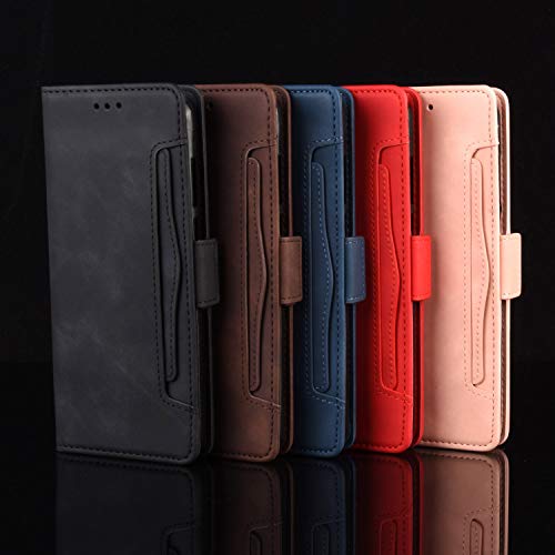 Snow Color COBYU020797 Case for Oppo A5S/A7 Leather Flip Case for Bumper Protective Magnetic Card Slot for Oppo A5S (AX5S) / A7 (AX7) - Blue