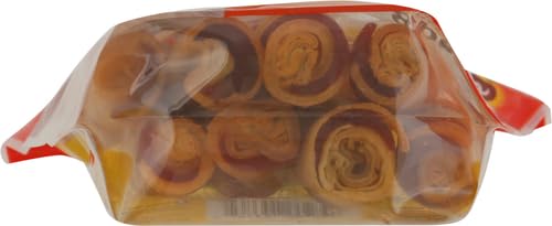 Hartz Oinkies Smoked Pig Skin Bacon Flavored Wrap Dog Treat Chews - 8 Pack