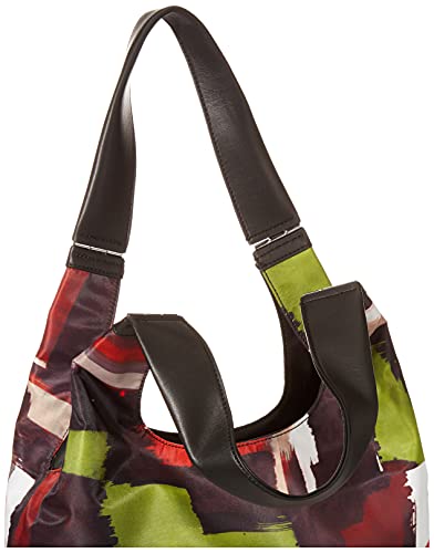 Calvin Klein Kylee Novelty Hobo Shoulder Bag, Crimson Multi
