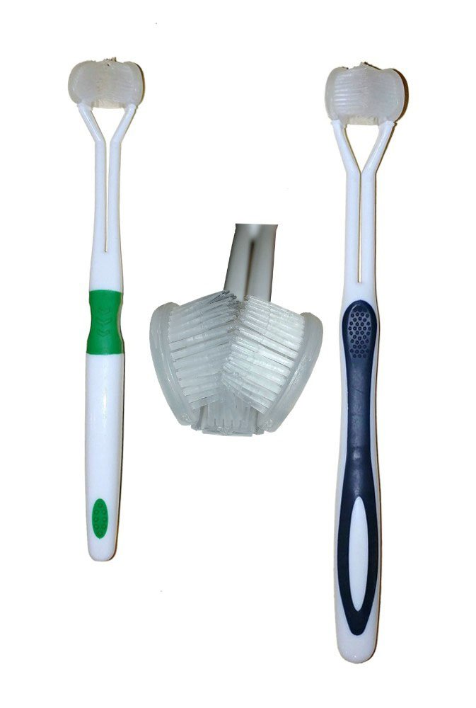 HDP Triple Pet Toothbrush Size:Large Pack of 4