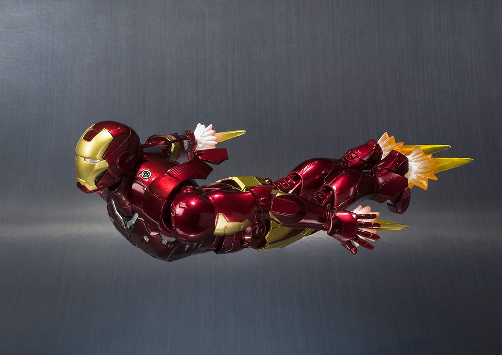 S.H.Figuarts Action Figure Iron Man Mark 3 About 155mm ABS & PVC & Diecast Movable Figure