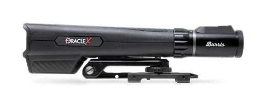 Burris Optics Oracle X Rangefinder Crossbow Scope, Built in Range Finder Measures Exact Distance, Calculates Perfect Aim/Drop Point, Adaptable Right or Left Handed Mount,Matte Black,One Size