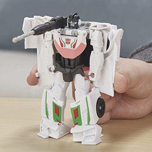 Transformers Bumblebee Cyberverse Adventures Action Attackers: 1-Step Wheeljack Action Figure, Gravity Cannon Action Attack Move, 4.25-inch