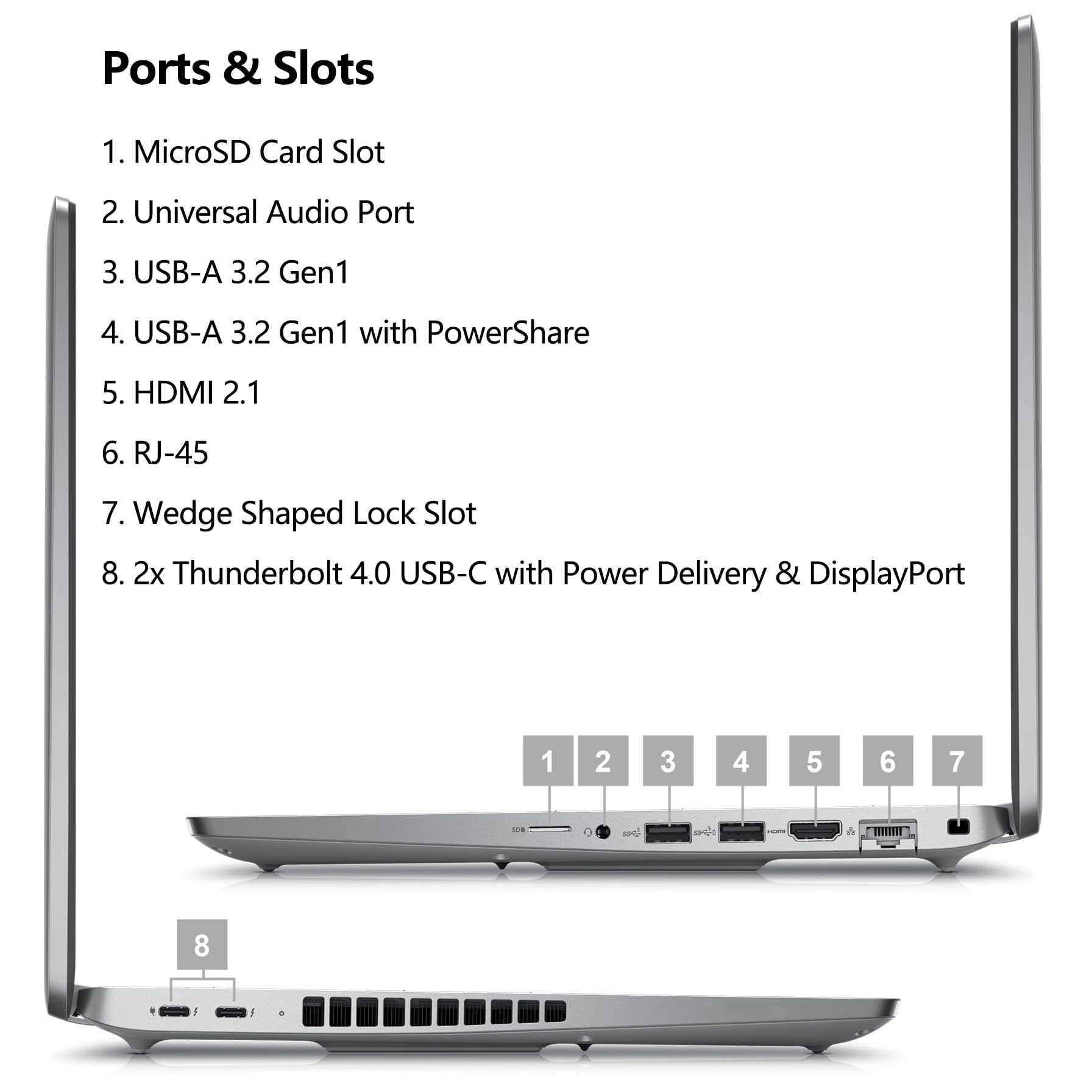 Dell Latitude 5550 15 15.6" FHD Business AI Laptop Computer, Intel Ultra 5 125U (Beat i7-1355U), 4GB DDR5 RAM, 512GB SSD, WiFi 6, Bluetooth 5.3, Backlit Keyboard, Fingerprint Reader, Windows 11 Pro