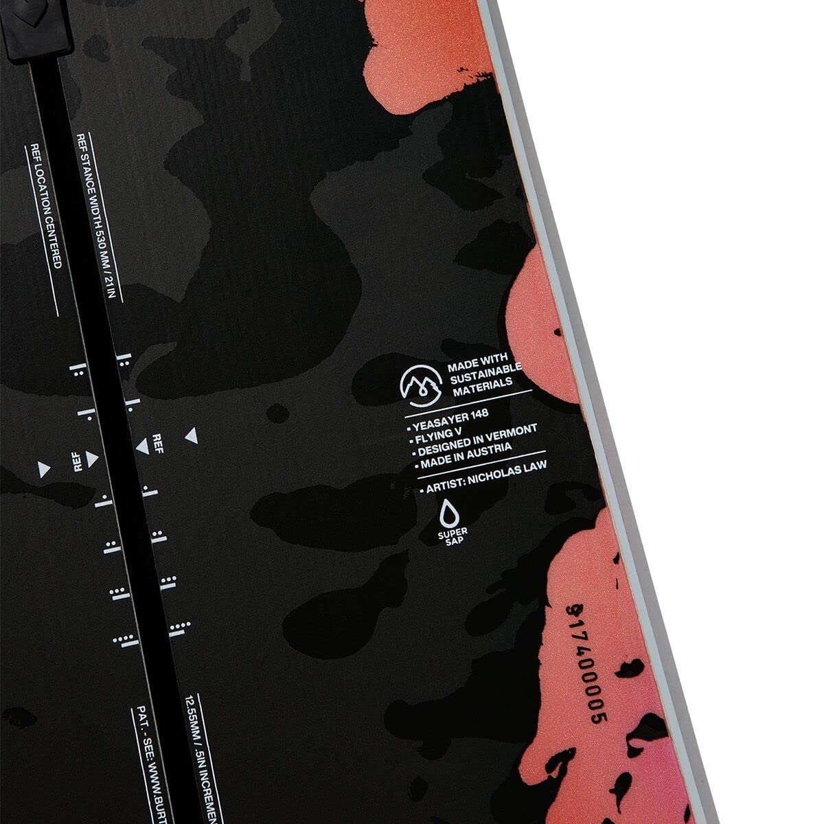Burton Yeasayer Flying V Womens Snowboard 140cm
