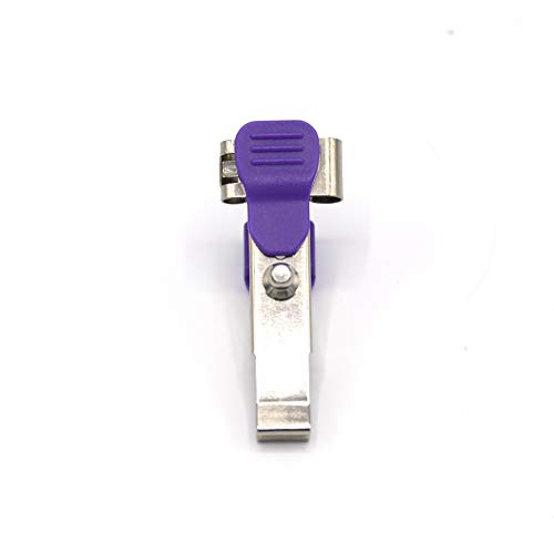 EKG Clip,Universal EKG/ECG Veterinary Alligator Electrode Clip, Reusable Limb Clip Clamp Adapters for Electrode Resting Tabs, Snap Pinch Needle Banana Package of 5