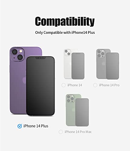GOOSPERY Rich-Fit iPhone 14 Plus Crossbody Wallet Case for iPhone 14 Plus Case [Strap Included] with Card Holder Lanyard Magnetic Clasp [Kickstand Ring] Heavy Duty Protection, Black