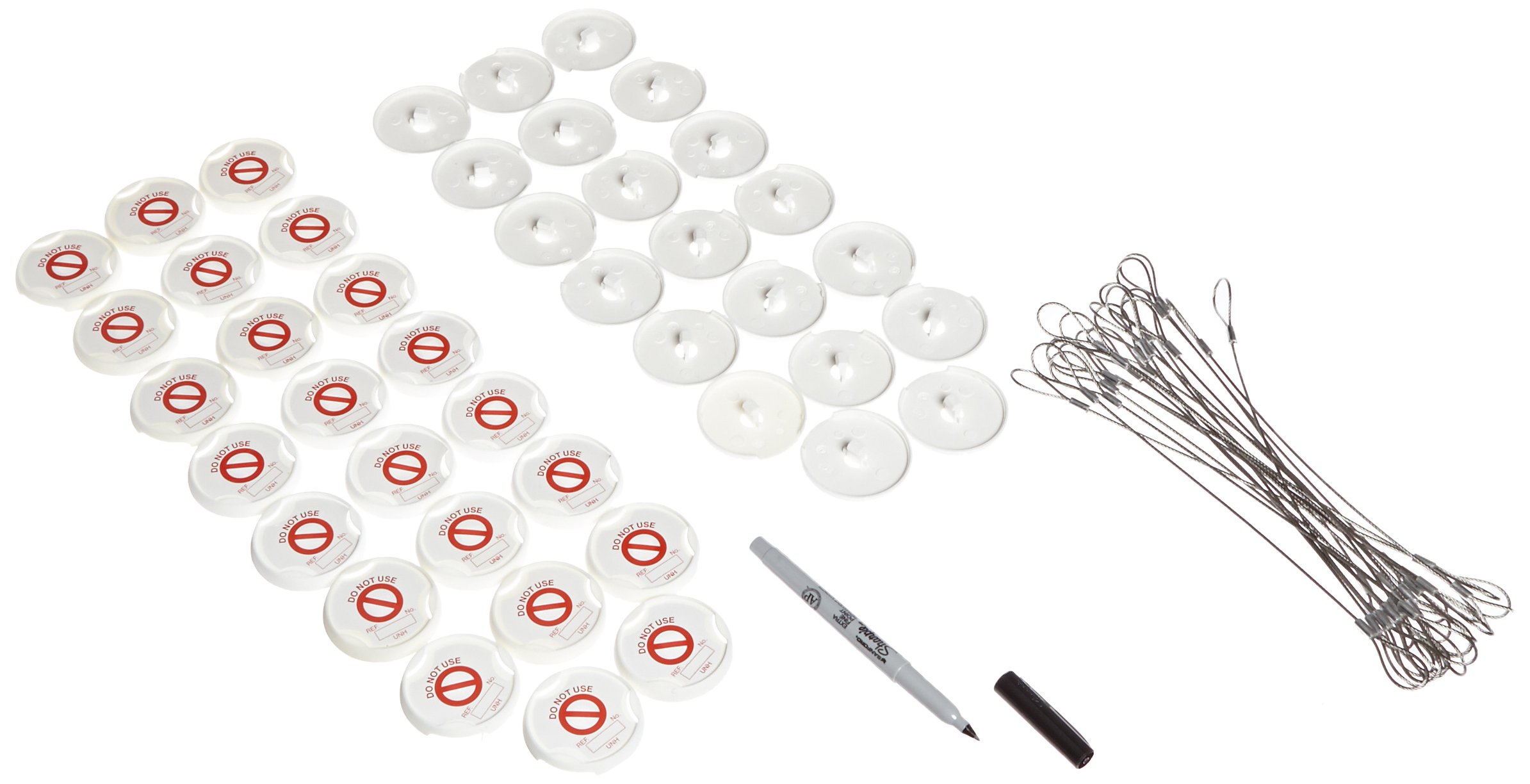 Brady UNI-UNH 9 S Unitag Kit with Steel Straps
