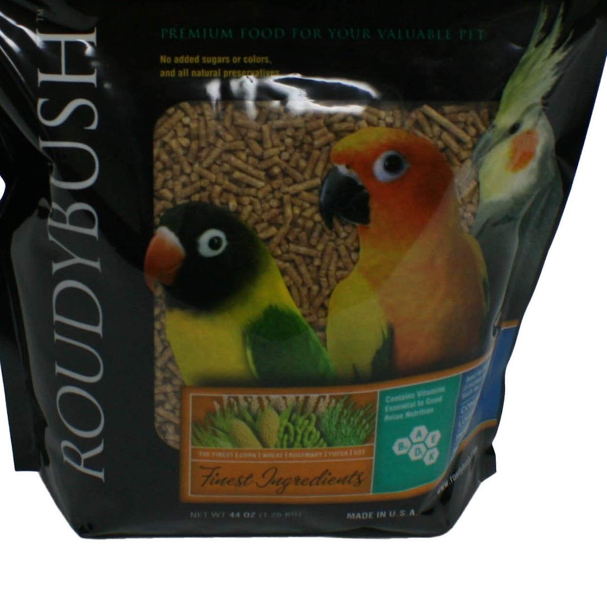 RoudyBush Senior Bird Diet, Mini, 44-Ounce