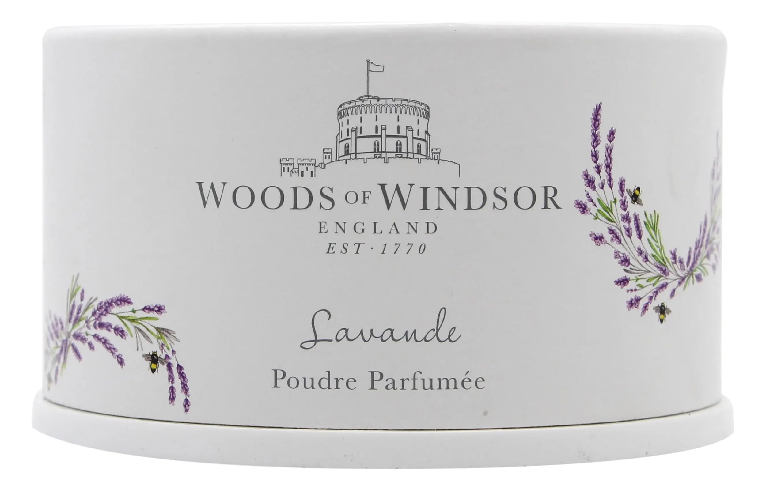 Woods of Windsor Lavender Dusting Powder with Puff, 3.5 Oz