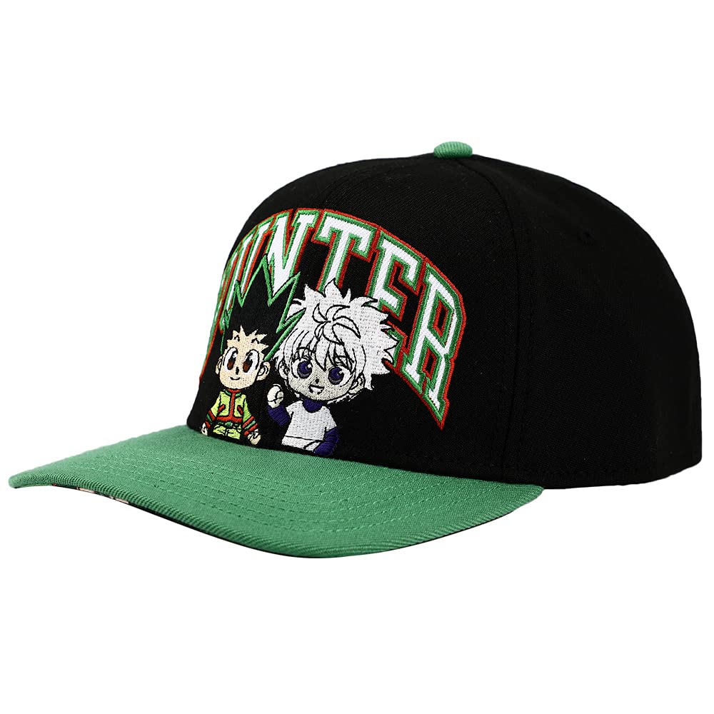 Bioworld Hunter x Hunter Embroidered and Printed Snapback Hat