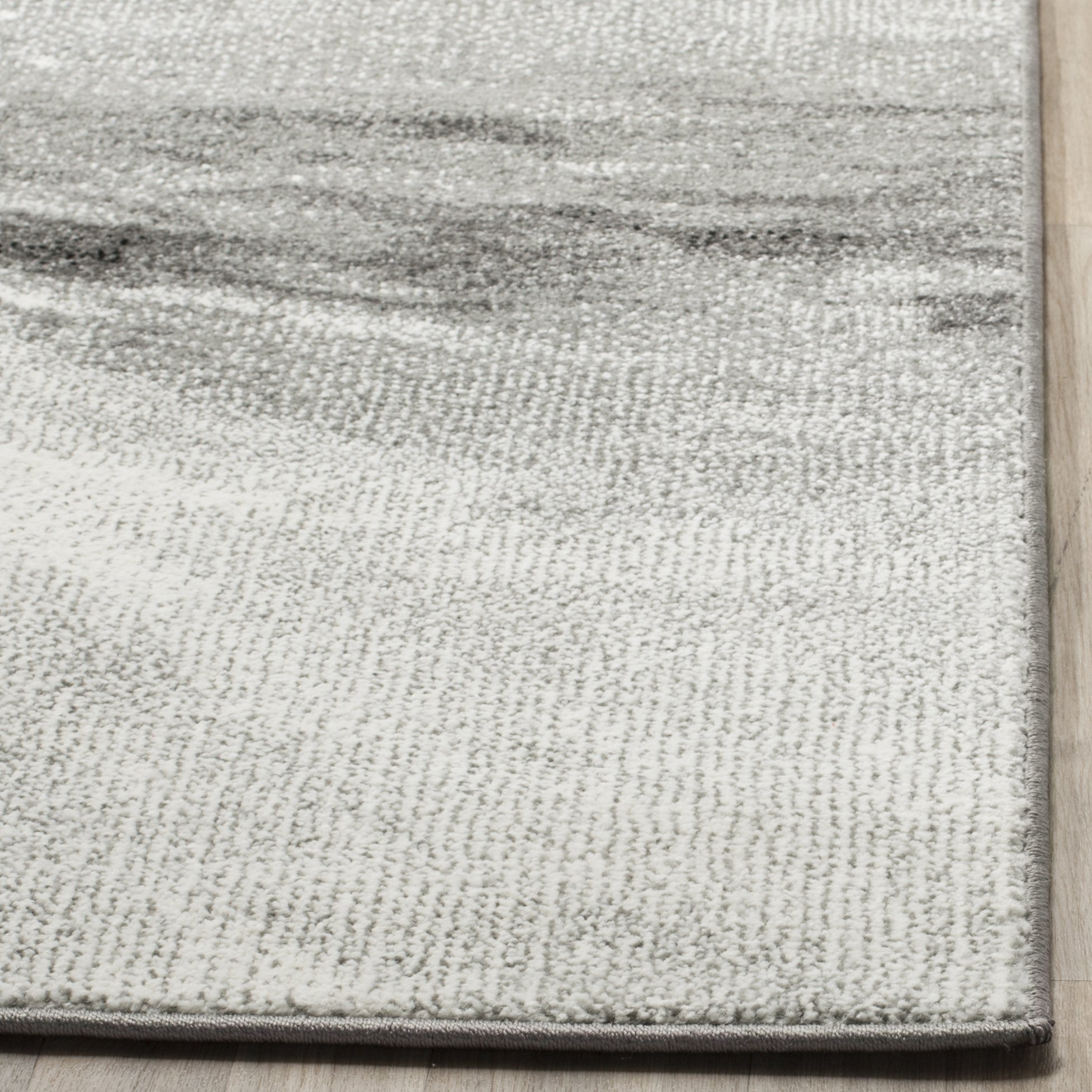 SAFAVIEH Glacier Collection Area Rug - 8' x 10', Grey & Multi, Modern Abstract Design, Non-Shedding & Easy Care, Ideal for High Traffic Areas in Living Room, Bedroom (GLA127C)