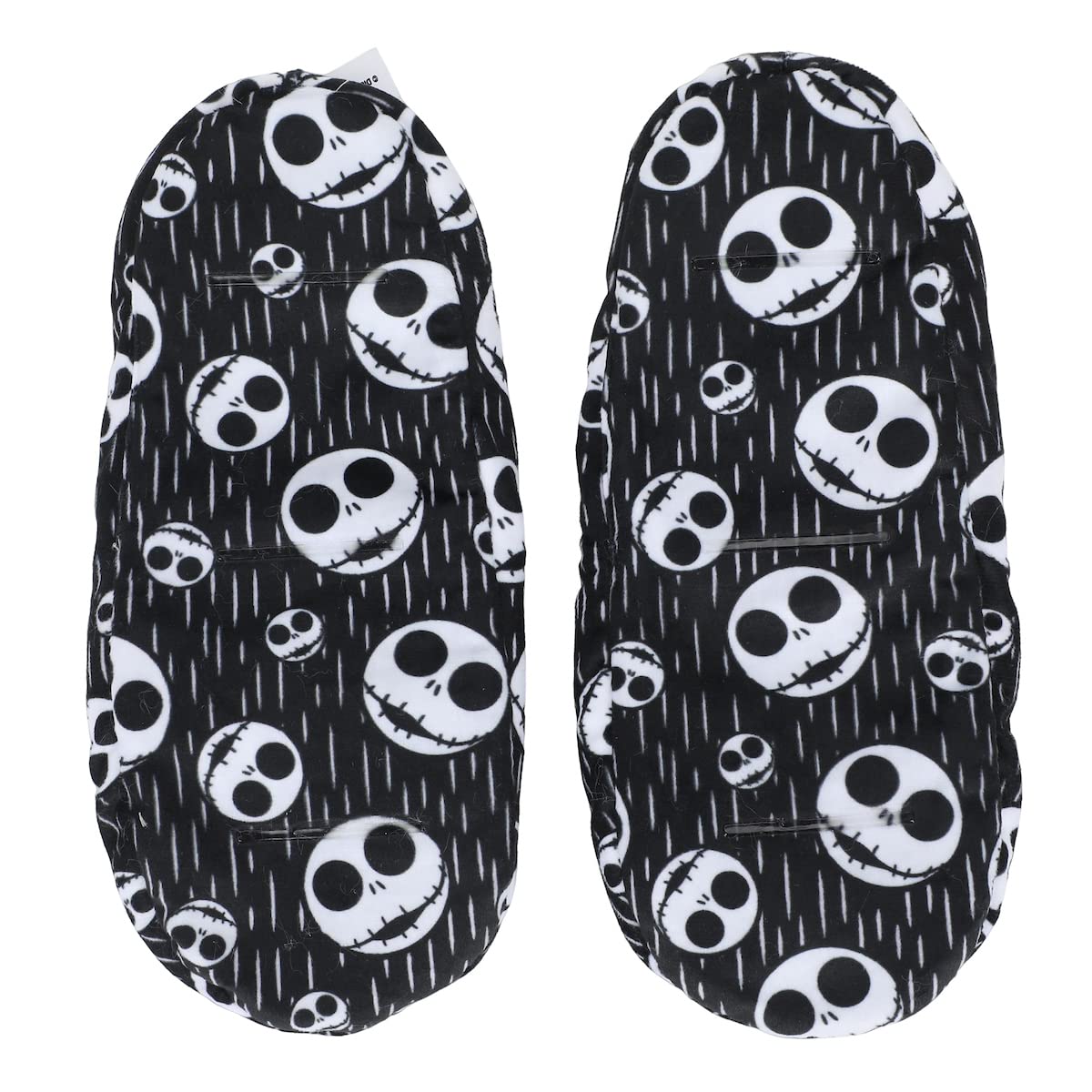 Bioworld Nightmare Before Christmas Jack Skellington Women's Reversible Slipper Socks-S/M