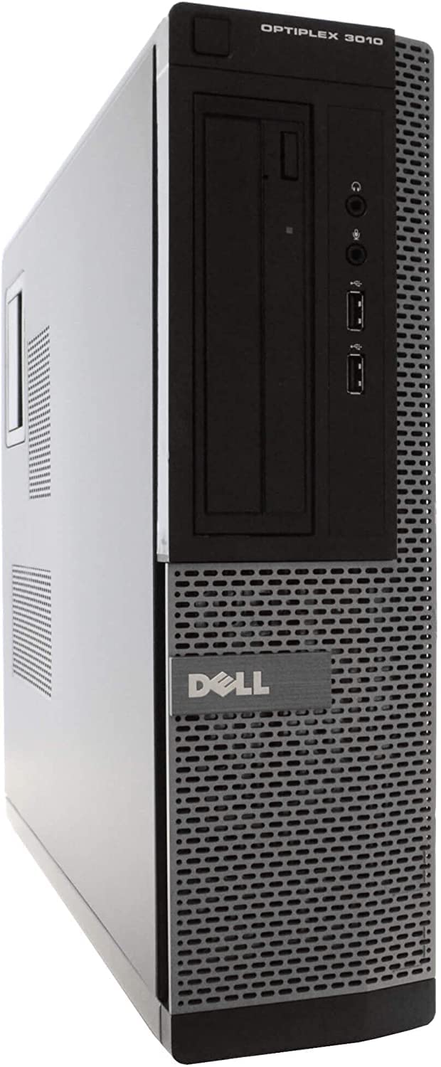 Dell Optiplex 3010 Desktop Computer - Intel Quad Core i5 3.2-GHz, 8GB RAM, 500GB HDD, DVD, Keyboard, Mouse, WiFi, Windows 10 Pro, Microsoft Office 365 Subscription (Renewed)