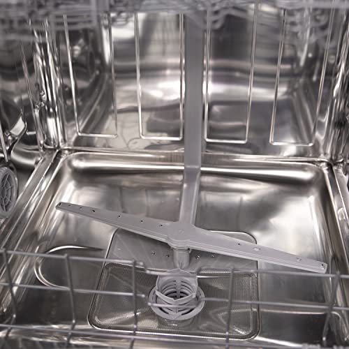 Magic Clean MCDW24SI Dishwasher 24-Inch Built in with 3 Wash Options and Automatic Cycles, Stainless Steel Construction with Electronic Control LED Display, Low Noise Rating, Metallic