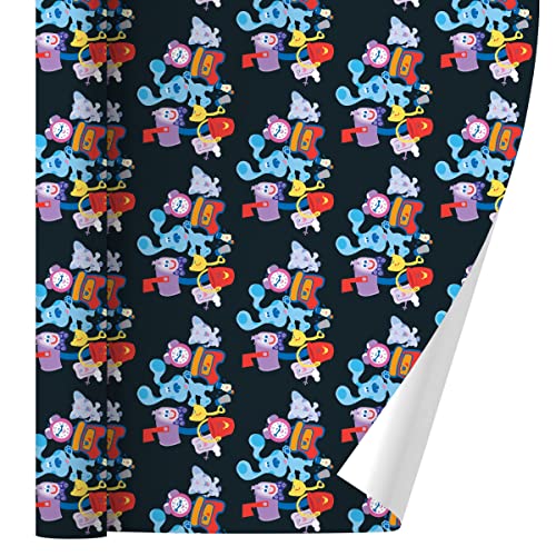 GRAPHICS & MORE Blue's Clues Friend Group Gift Wrap Wrapping Paper Rolls
