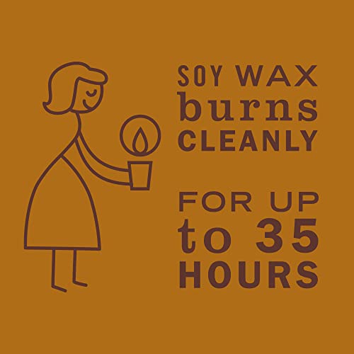Mrs. Meyer's Soy Aromatherapy Candle, 35 Hour Burn Time, Made with Soy Wax and Essential Oils, Limited Edition Acorn Spice, 7.2 oz - Pack of 2