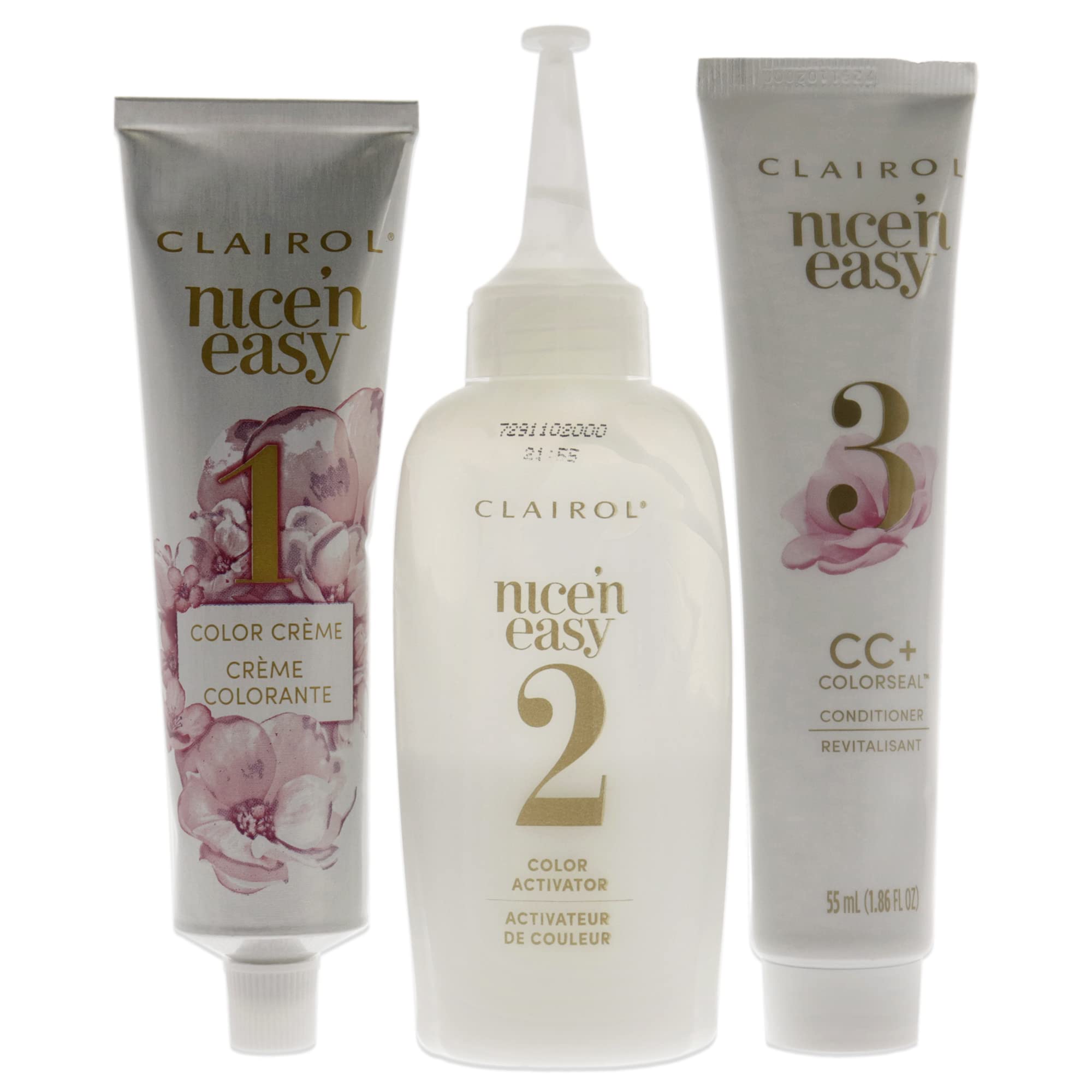 Clairol Nice'n Easy Permanent Hair Dye, 9PB Light Pale Blonde Hair Color, Pack of 3