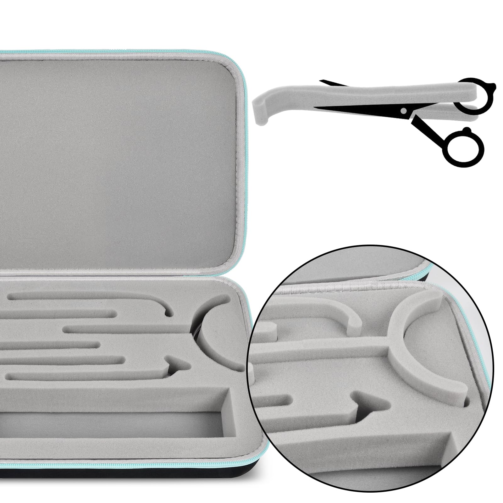Case Compatible with NuDerma/for Houzzi/for UUPAS/for DARSONVAL/for TUMAKOU/for NewWay High Frequency Wand - Portable Handheld Professional Skin Machine (Only Box)