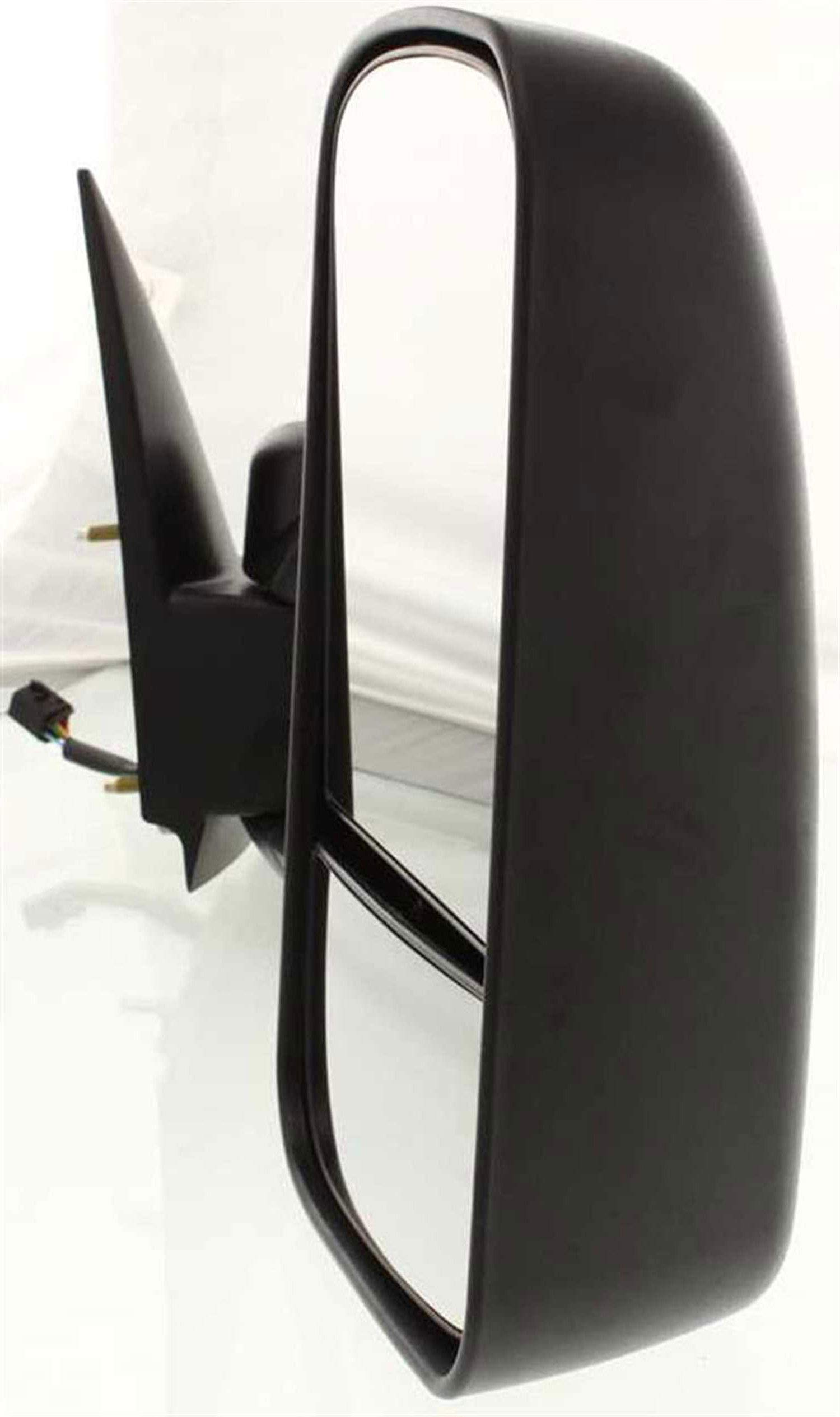 Kool Vue Driver & Passenger Side Power Heated Towing Mirrors for Chevrolet Silverado 1500 1999-2007 Textured Extended Cab & Standard Cab