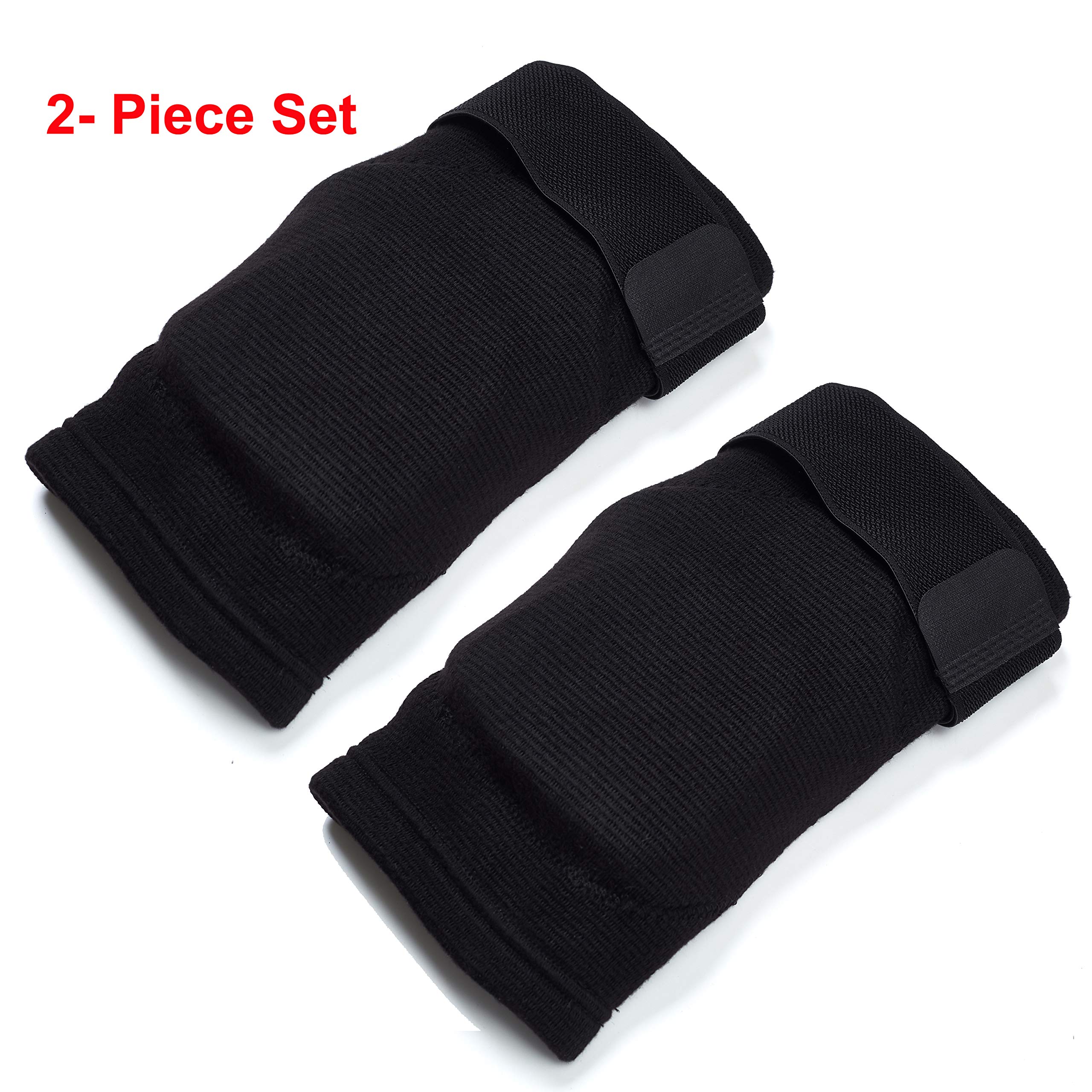 CAMYOD Volleyball Knee Pads Superior Shock Absorbing Cushion Padding, Basketball Dance Riding Protector for Men Women Youth (Small)