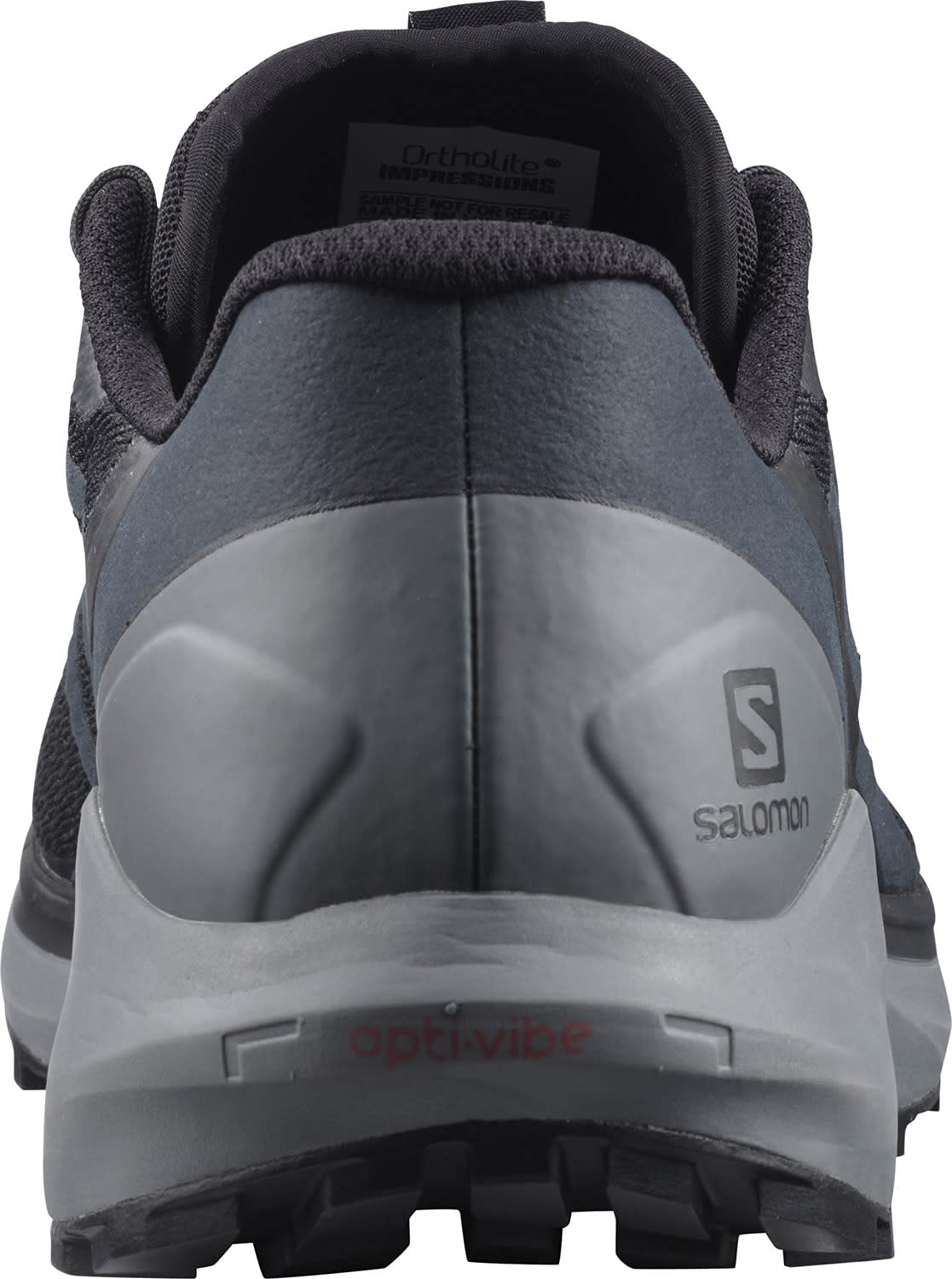 Salomon Sense Ride 4 Trail Running Shoes for Men, Black/Quiet Shade/Ebony, 11.5
