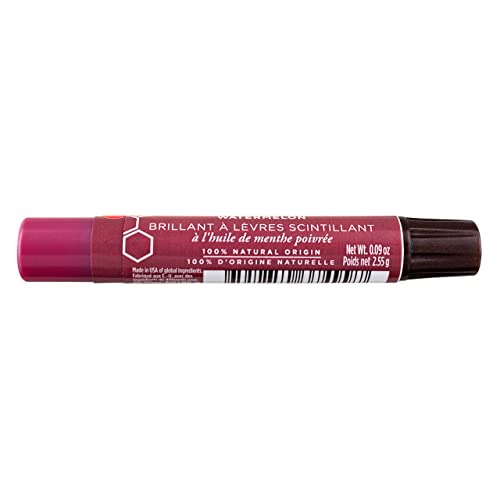 Burt's Bees Lip Shimmer, Watermelon 0.09 oz (Pack of 5)