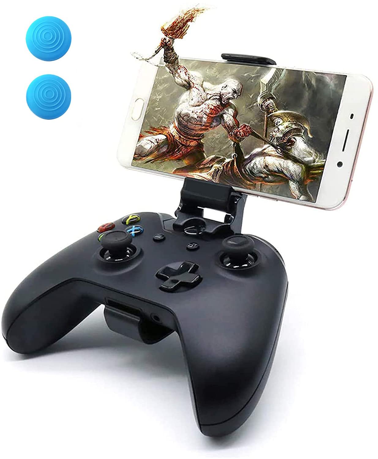BYDPETE Phone Holder for Xbox Controller,Phone Mount for Xbox/Xbox One Controller, Cellphone Clip, Foldable Clamp for Phone Nimbus Duo(Clip Only)