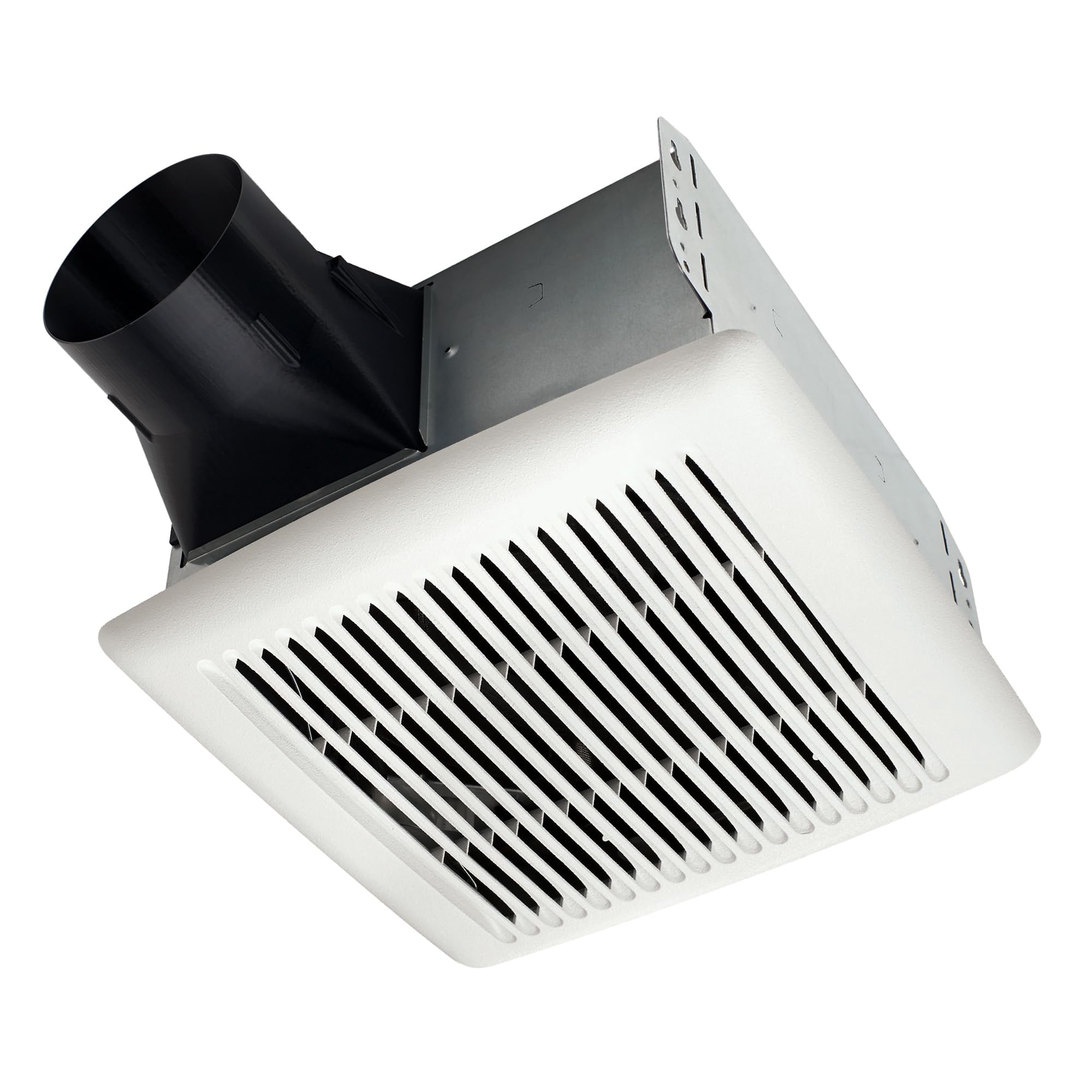 Broan-NuTone AE50 Ventilation Fan with Roomside Installation, ENERGY STAR Certified, Ceiling or Wall Mount, 50 CFM, 0.5 Sones, White