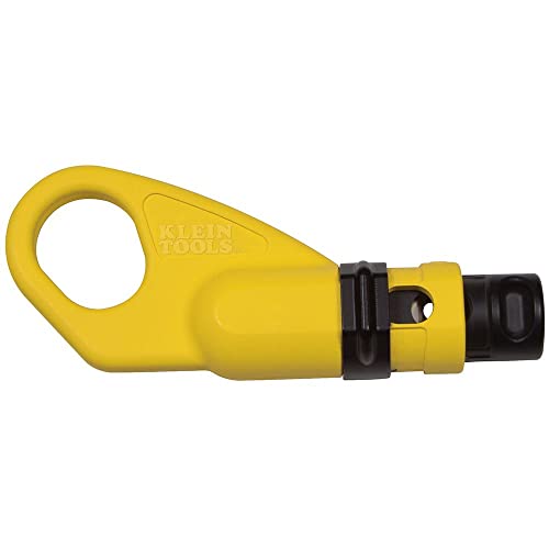 Klein Tools VDV512-101 Explorer 2 Coax Tester Kit, Includes Cable Tester/Wire Tracer/Coax Mapper with Remotes to Test up to 4 Locations & VDV110-061 Radial Cable Stripper, Coaxial Cable Stripper