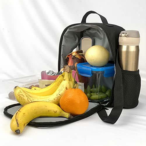 IKBAGVBK Kir.by 3 Pcs Kid Backpack Set,Boys Girls Multifunction Bookbag/Schoolbag with Tote Lunch Box Bag & Pencil Case Box Combo Set