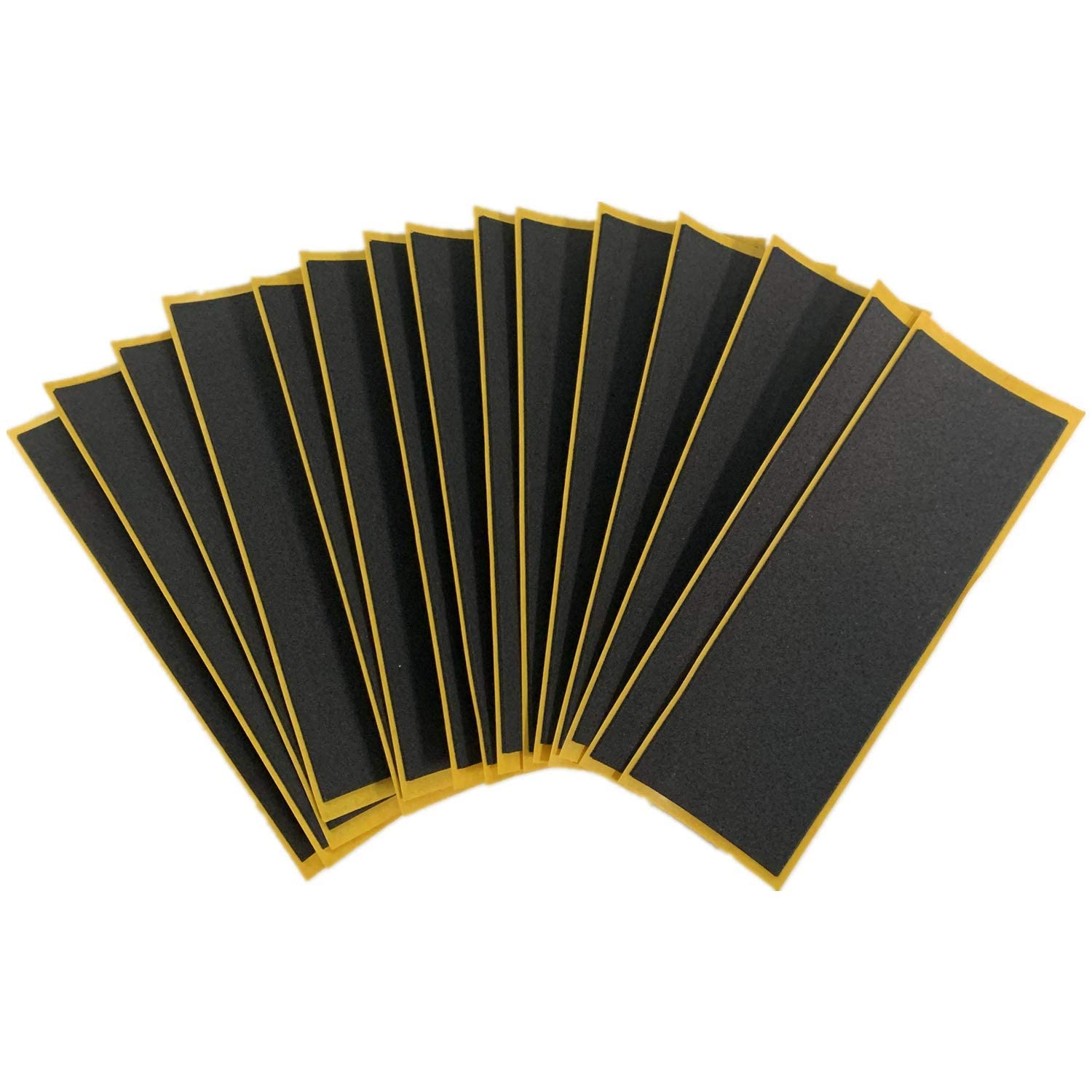 SPITBOARDS® Fingerboard Tape 38mm x 110 mm (1mm Thick) 5pcs Uncut Shape for fingerboards or fingerskate Best Foam Griptape