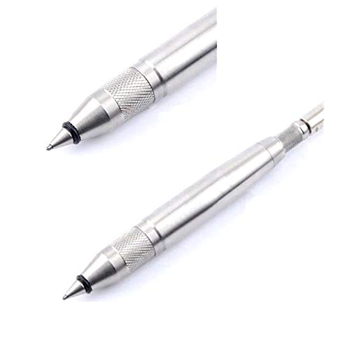 ELEOPTION Pneumatic Engraving Pen Tool Air Pencil Grinder 112L/min Engraver Penumatic Tip Pen