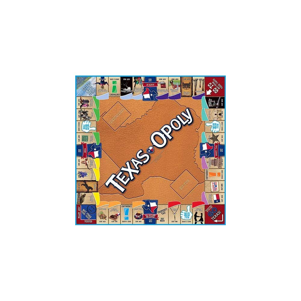 Late for the Sky Texas-opoly Game, 96 months to 9600 months