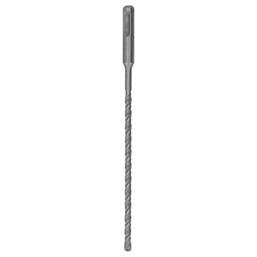 Easy Installation Rotary Hammer Drill Bit Set 5 Pieces Impact Drill Bits Quick Chip Removal 2 Flute Carbide Tip for Concrete Brick Stone (6mm)