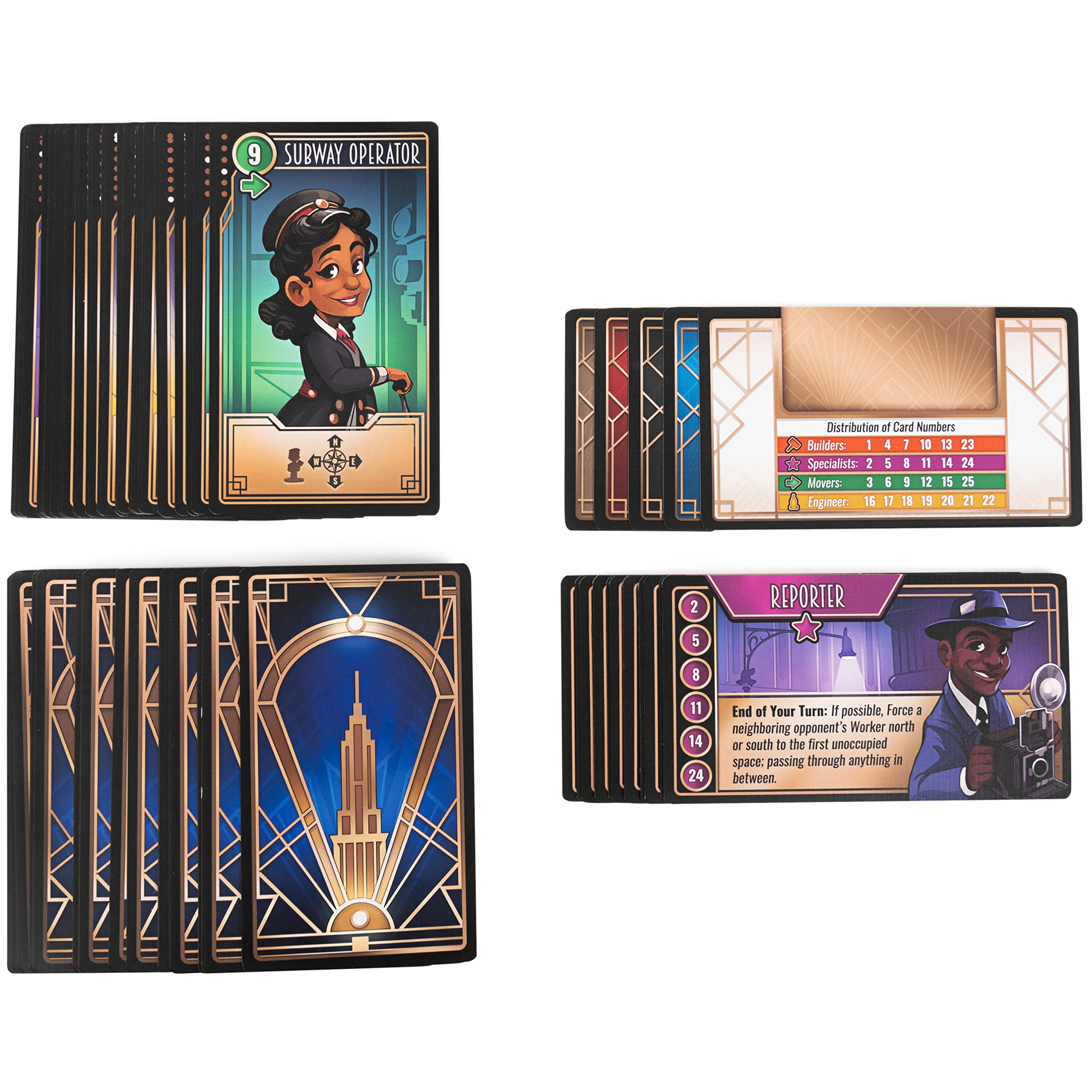Santorini New York, Strategy Board Game, for Adults and Kids Ages 8 and up