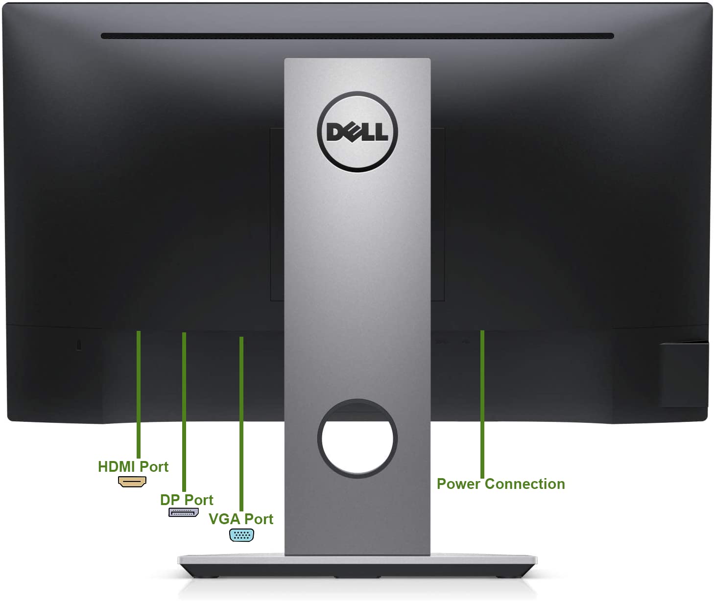 Dell P2216H Computer Desktop Tower LCD 22 Inch Monitor, HDMI, VGA, Display Ports, 6ms Response time, FHD 1920 x 1080 Resolution, 178° /178° Viewing Angle (Renewed)