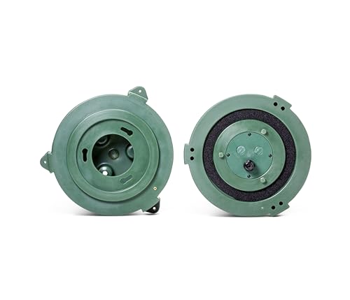 JBL Professional Control 88M Wired, Two-Way Coaxial, Mushroom Style Outdoor, Landscape, Architectural, Waterproof Speaker, 8-Inch, 360 Degree Sound. Sold Individually. Green