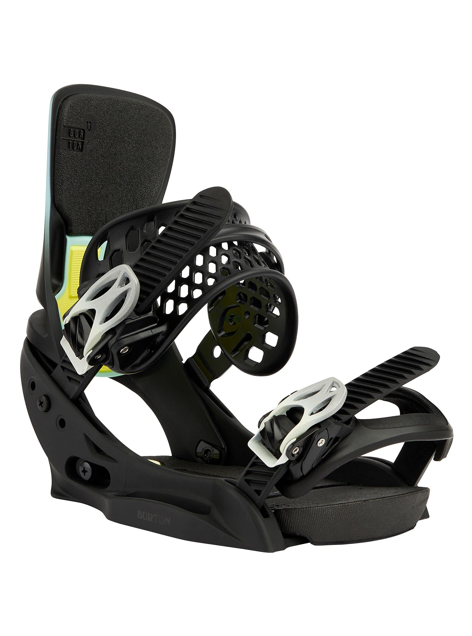 Burton Lexa X EST Womens Snowboard Bindings Black/Fade Sz L (8+)