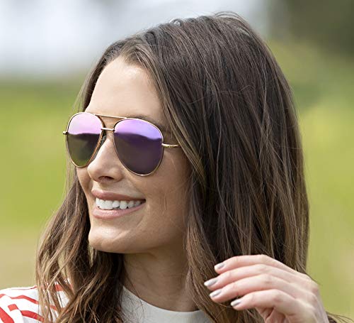 Peepers by PeeperSpecs womens Ultraviolet Reading Sunglasses, Pink/Gold, +1.50