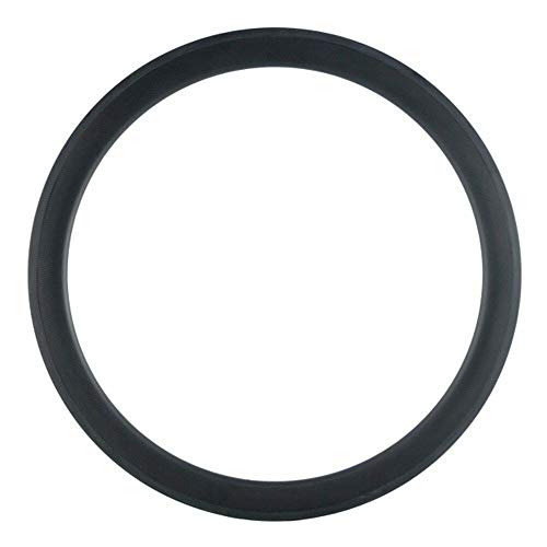 Carbon Bike Rims 700C Clincher 23mm Width 38/50/60/88mm Depth Rim Set for Road Bicycle Black (60mm)