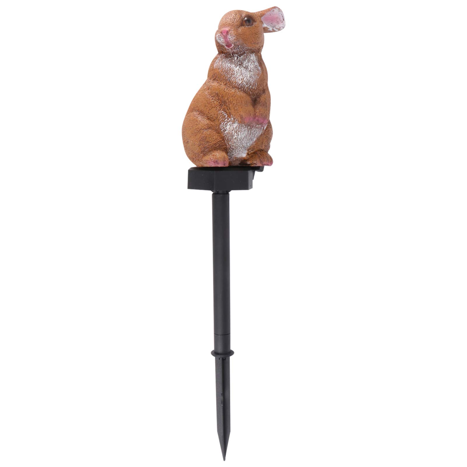 Uonlytech 1pc Rabbit Ground Lamp Solar Lawn Light Decorative Light Walkway Light Waterproof Solar Light Yard Lamp Waterproof Lamp Waterproof Garden Lamp Solar-Powered Light Landscape Lamp