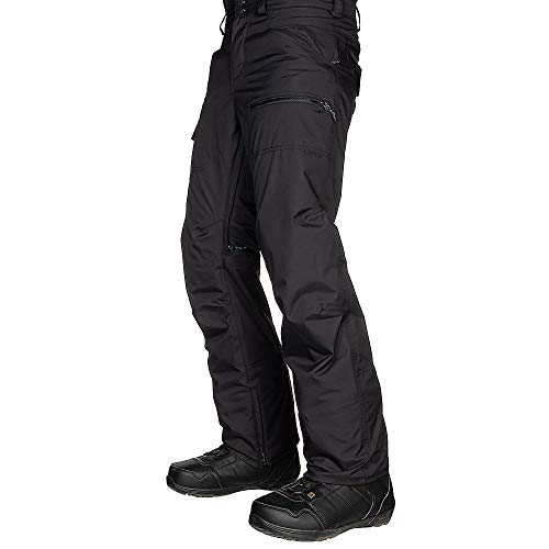 Burton Mens Covert Insulated Pant, True Black New, X-Large
