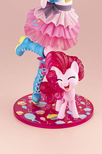 Kotobukiya My Little Pony: Pinkie Pie Limited Edition Bishoujo Statue, Multicolor