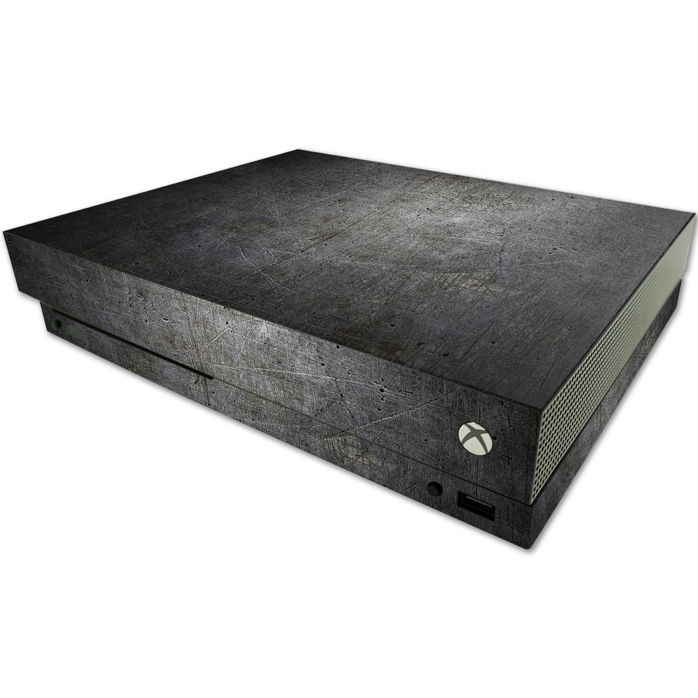MightySkins Skin Compatible with Microsoft One X Console Only - Scratched Up | Protective, Durable, and Unique Vinyl Decal wrap Cover | Easy to Apply, Remove, and Change Styles | Made in The USA